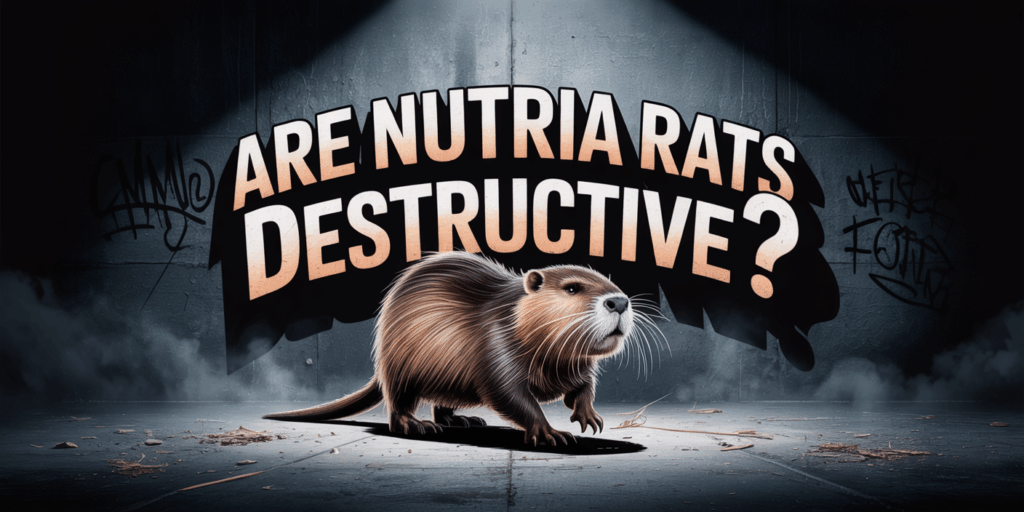 Are nutria rats destructive? - AAAC Wildlife Removal of Dallas
