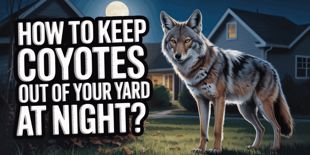 How to keep coyotes out of your yard at night? - AAAC Wildlife Removal ...