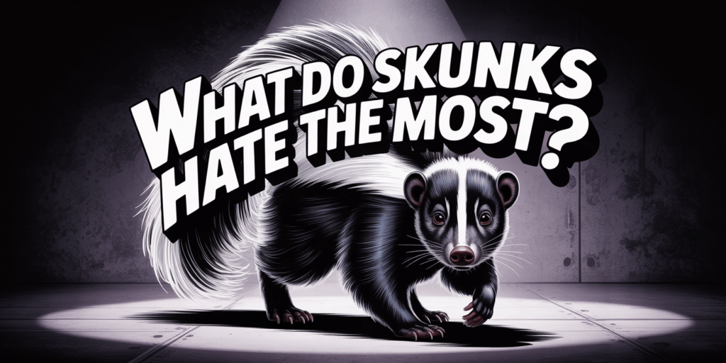 What do skunks hate the most? - AAAC Wildlife Removal of Dallas