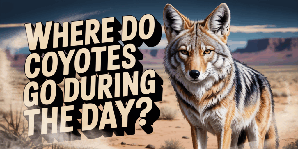 Where do coyotes go during the day? - AAAC Wildlife Removal of Dallas